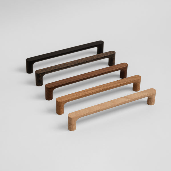 Pinta Handle – Curved Timber Pull in 3 Lengths – Linear Standard