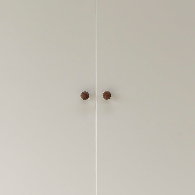 Brutus Knob – Soft Timber Cabinet Knob in 3 Finishes – Linear Standard