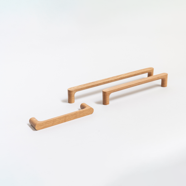 Pinta Handle – Curved Timber Pull in 3 Lengths – Linear Standard