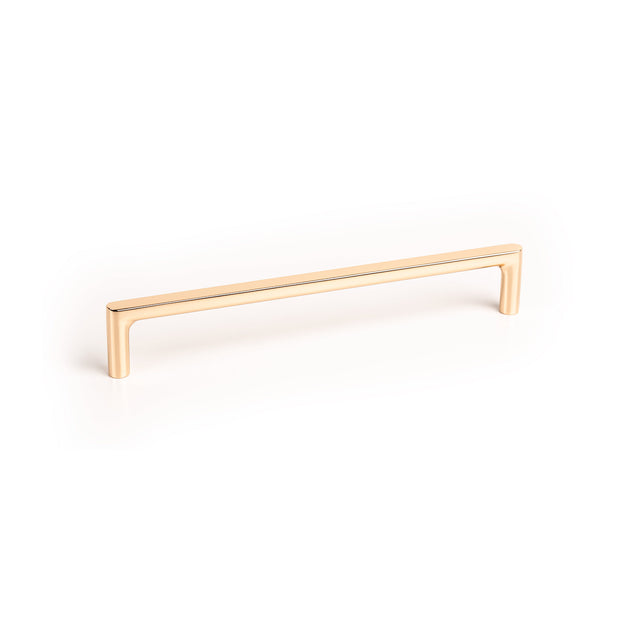 Pura Handle: Slim Polished Brass Cabinet Handles – Linear Standard