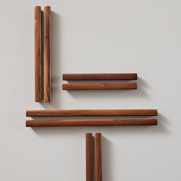 Finn Handle – Sleek Timber Cabinet Handles – Linear Standard