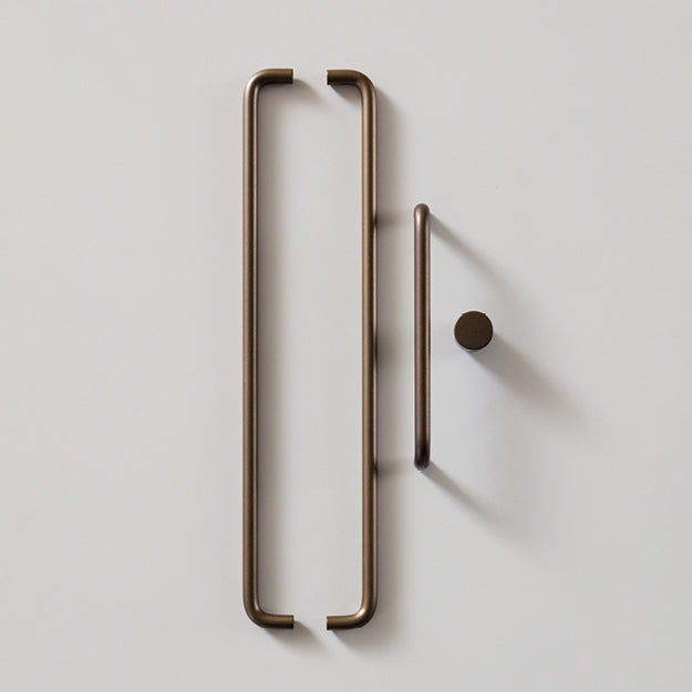 Strand Cabinet Handle: Sleek Stainless Steel Design – Linear Standard