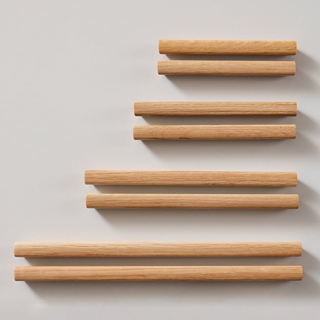 Finn Handle – Sleek Timber Cabinet Handles – Linear Standard