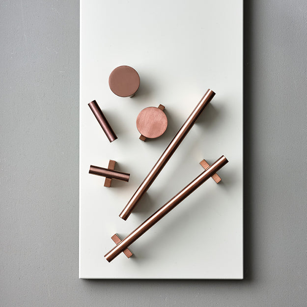 Note 4 T Knob – Square-Base Cabinet Knob – Linear Standard