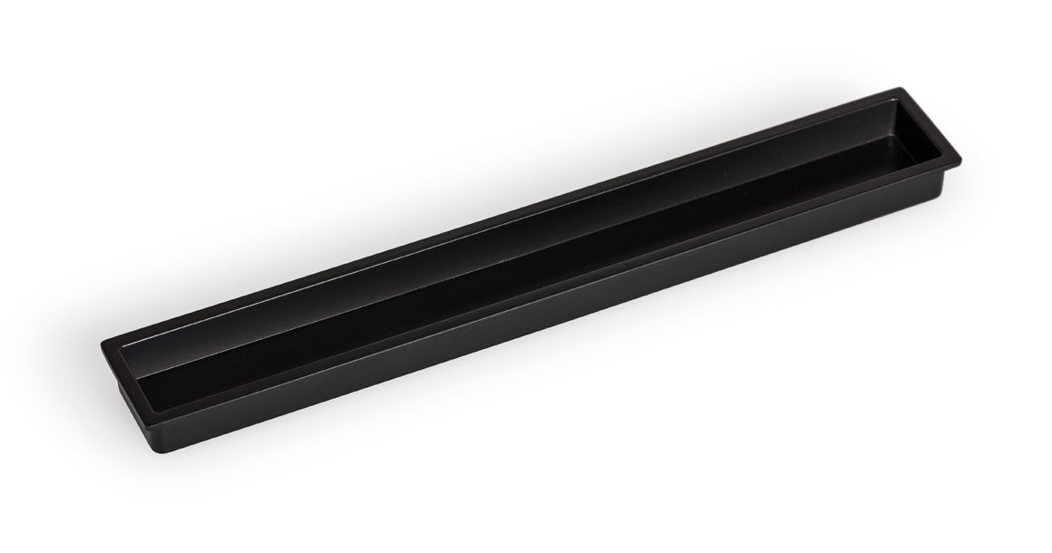 Cubic Handle: Sleek Black Cabinet Handles – Linear Standard
